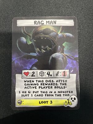 RAG MAN - ALT ART - Binding Of Isaac Four Souls - Kickstarter Exclusive ...