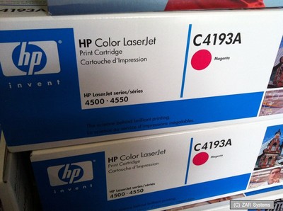 Original HP Toner für Color LaserJet 4500, 4550 Magenta, 6000 Seiten ...