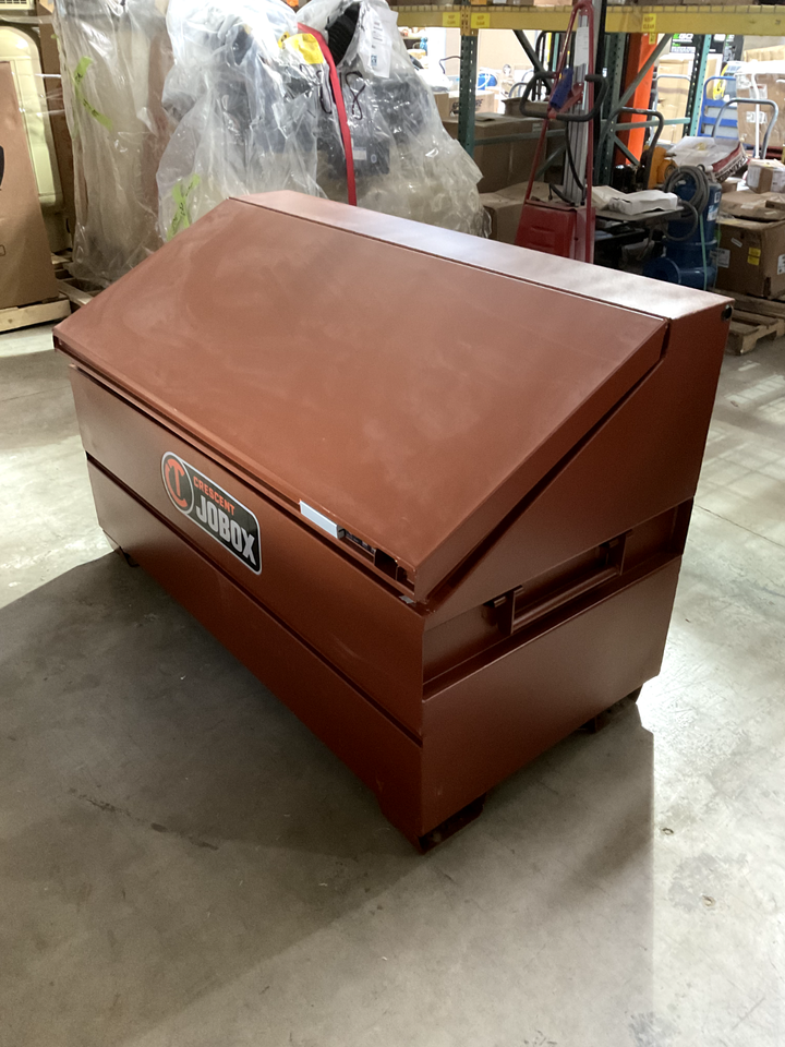 CRESCENT JOBOX 1-680990 Slope-Lid Jobsite Box Padlockable 60 x 30 x 39. ...