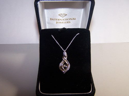 KAY JEWELERS 10KT GOLD&STERLING SILVER DIAMOND IN RHYTHM INFINITY ...