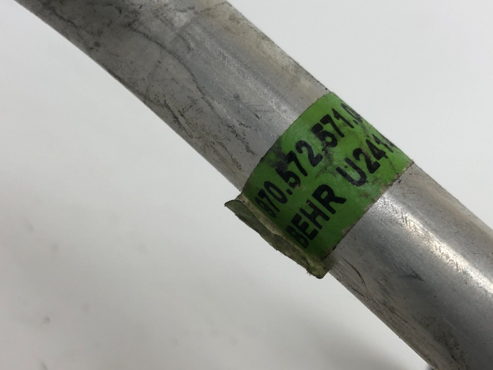 Porsche Panamera 970 Heater Coolant Return Tube Line Pipe 97057257104 ...