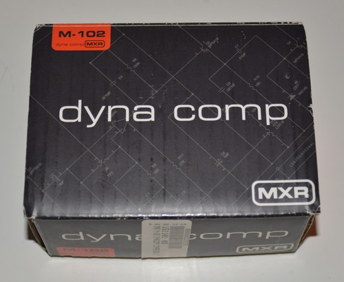 MXR Dyna Comp M-102 Compressor Pedal Dunlop open box +manual near mint ...