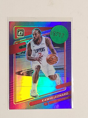 Kawhi Leonard 2021-22 Donruss Optic #145 Purple | eBay