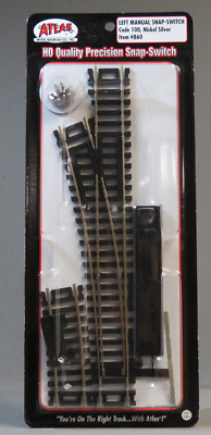 ATLAS 860 HO CODE 100 LEFT MANUAL SNAP SWITCH MACHINE train track turnout ATL860 | eBay
