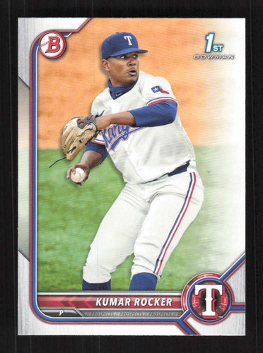 Kumar Rocker 2022 Bowman Draft Texas Rangers #BD-164 | eBay