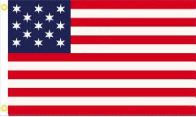 3'X5' FRANCIS HOPKINSON JUNE 14 1777 6 STAR FLAG 100D ROUGH TEX 100D | eBay