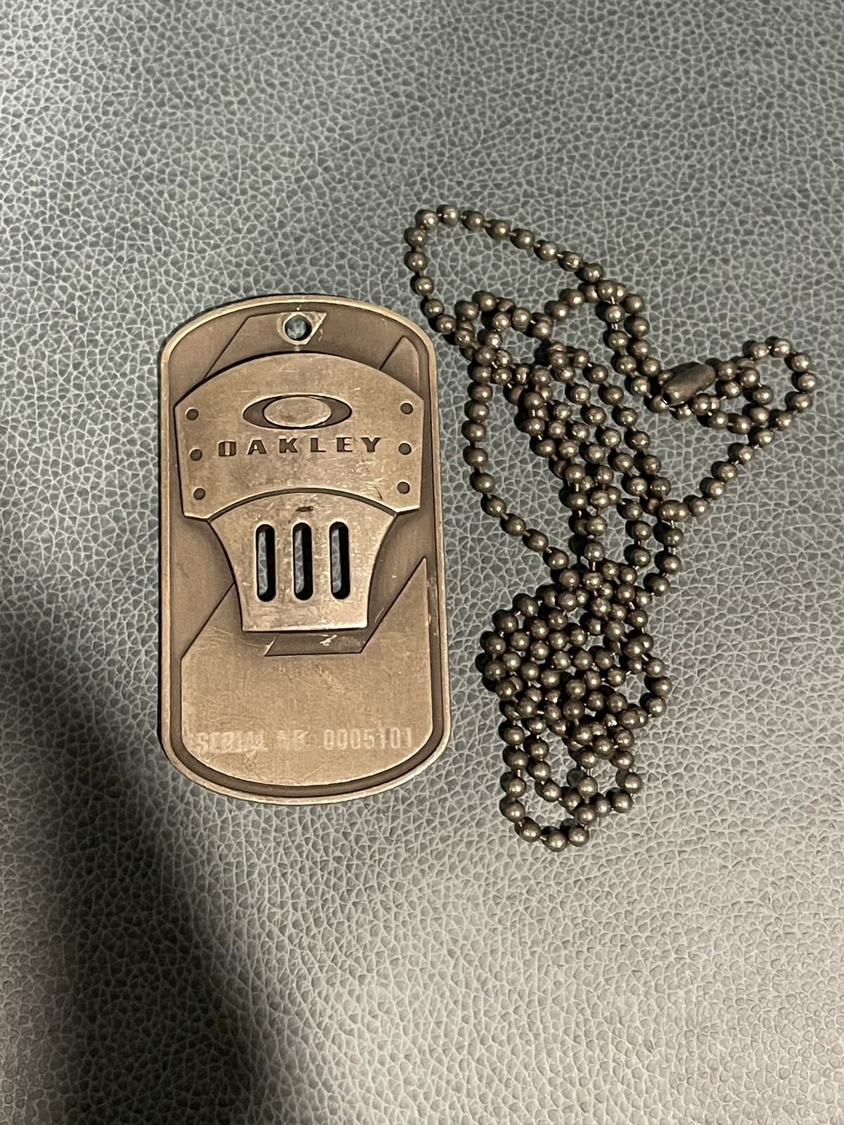 Oakley Employee Dog Tag Serial #0005101 | eBay