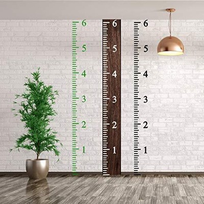 6 Feet Height Growth Chart Stencil Kids Reusable Ruler Template ...