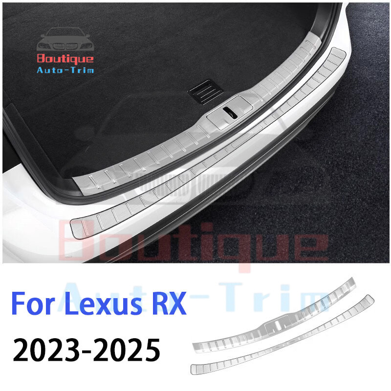 For Lexus RX 350 350h 500h 2023-2025 Silver Titanium Rear Bumper ...