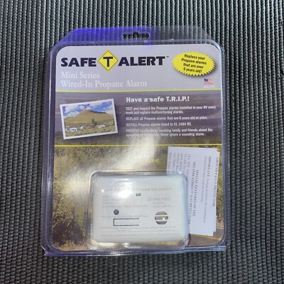 Safe T Alert Mini Series Wired-In RV Propane Alarm Model 20-441-P-WT ...