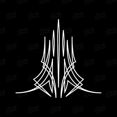 Hot Rod Pinstripe Decal - Vinyl Pinstripe Scrolls for Car Truck and ...
