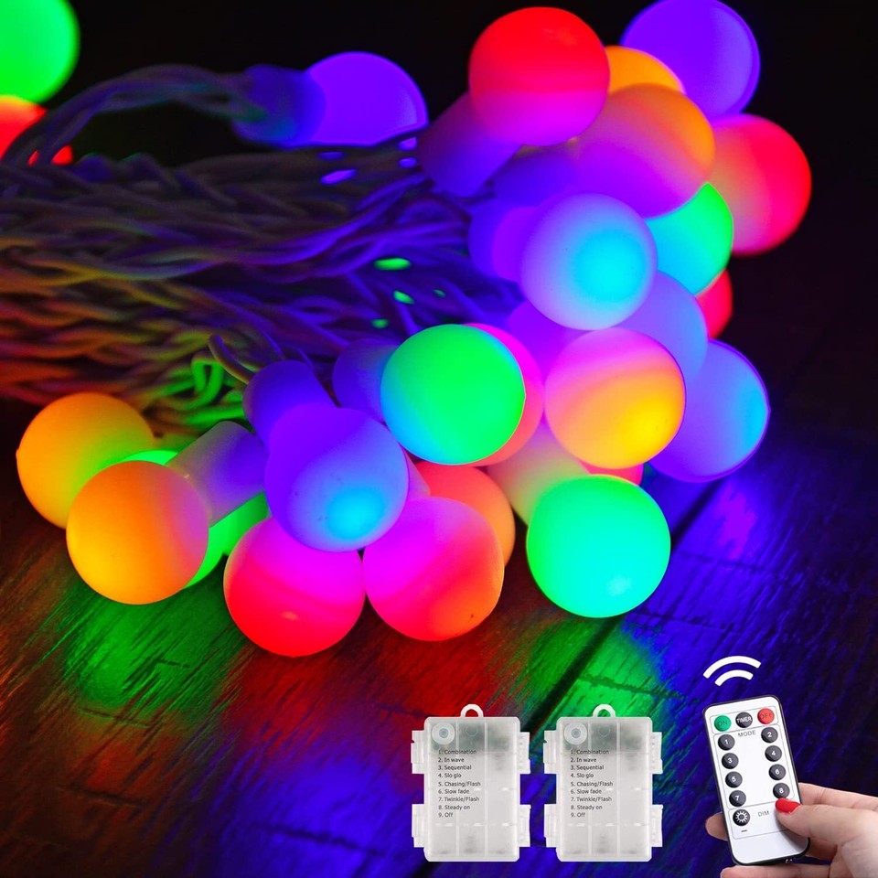 Fairy Lights Battery Operated String Light Remote String Lights For ...