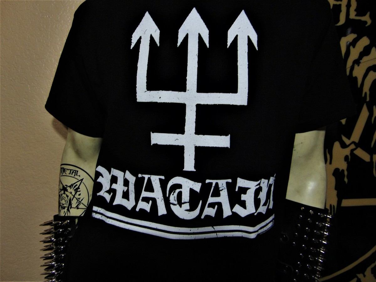 Watain Trident Logo Gripsweat WATAIN Trident Wolf Eclipse PICTURE LP