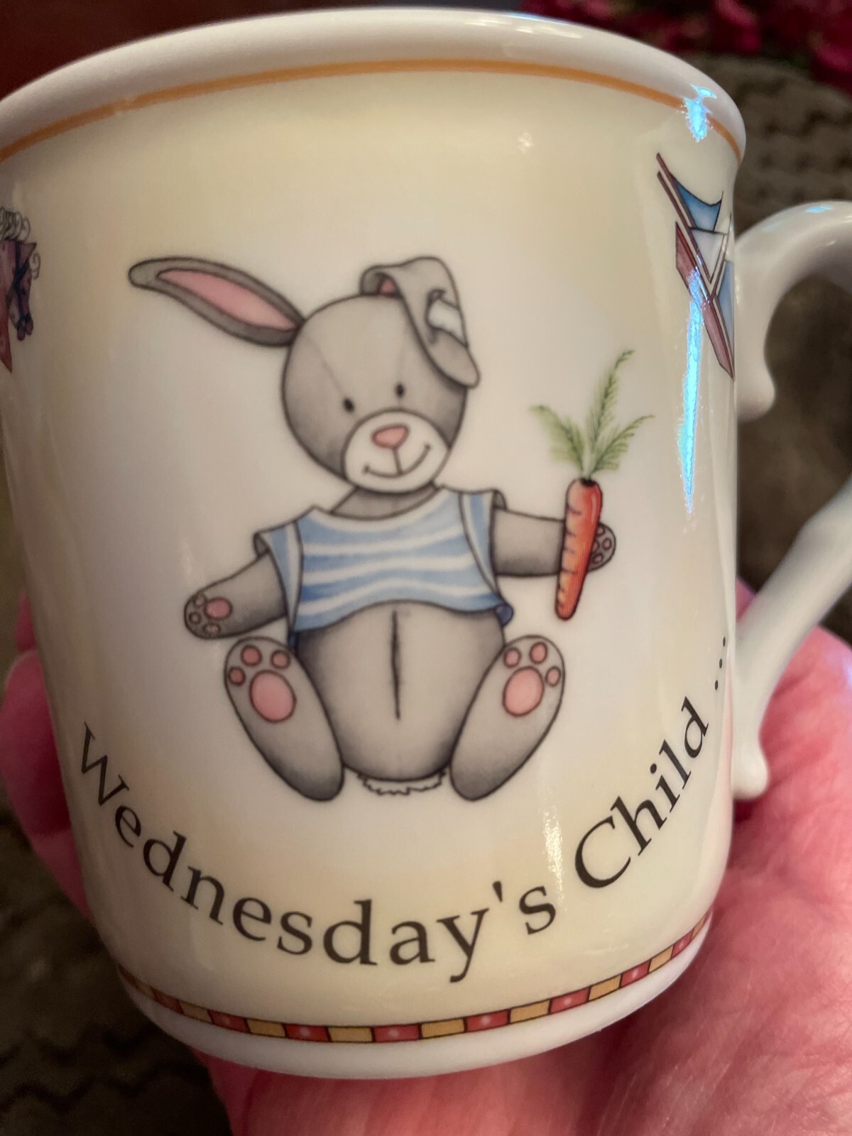 Royal Worcester Wednesday's Child Jenny Barnard Porcelain China Days of ...