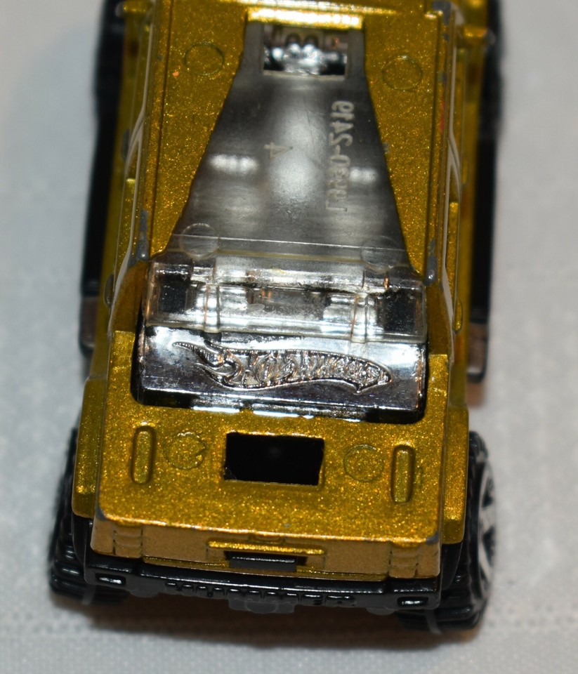 Hot Wheels Gold Hummer H2 Made in Malaysia | eBay