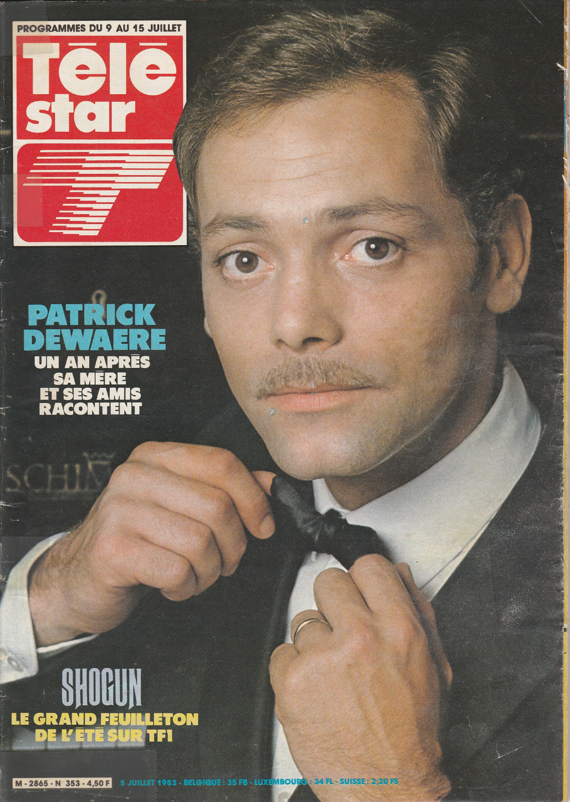 TV Star No 353 - 05/07/1983 - Patrick Dewaere - Alain Delon And ...