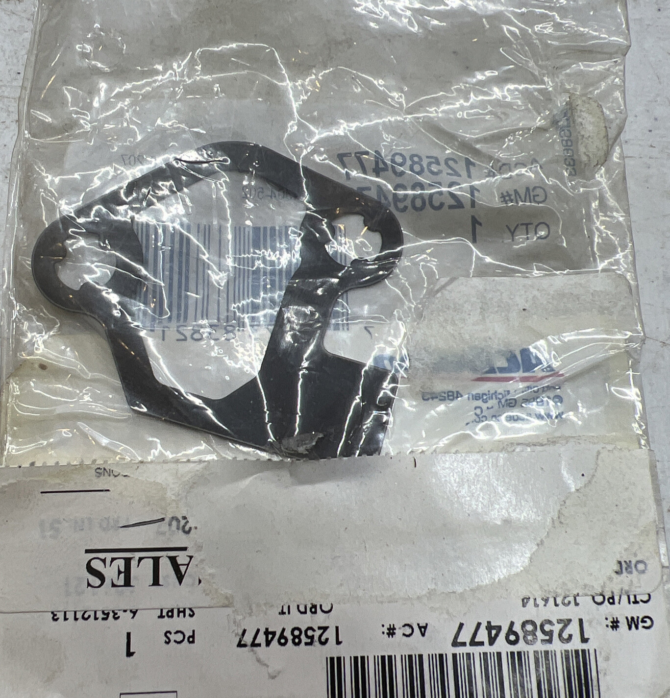 NOS GM / ACDelco 1258-9477 / 12589477 Timing Chain Gasket | eBay