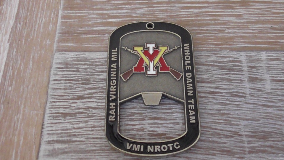 USMC RAH Virginia Military Institute 239th Birthday Ball Challenge Coin ...