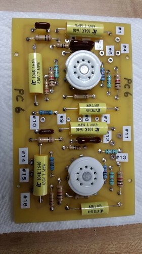 STUFFED BOARD SET Dynaco PAS Preamp PC-5A PC-6A (PC-5 PC-6 12AX7) USA ...