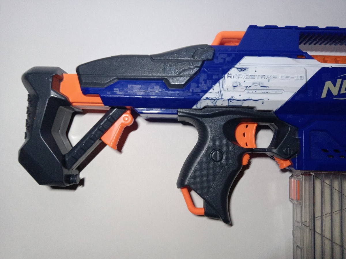 Nerf Nstrike Elite Rapidstrike Cs18 Blaster Ebay Nerf CS 18 N Strike