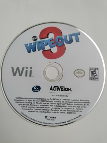 Wipeout 3 (Wii, 2012) Disc Only | eBay