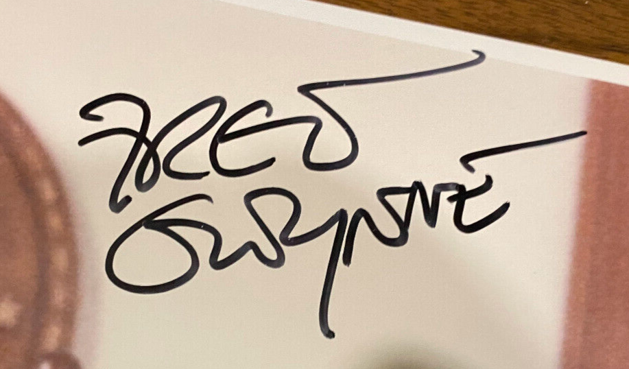 Fred Gwynne Signed Autograph Signature 10x8 Color Glossy My Cousin ...