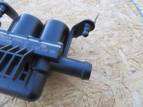 BMW 64539119164 F07 F10 F01 F02 WATER VALVE AUXILIARY OEM 550I GT 750I ...