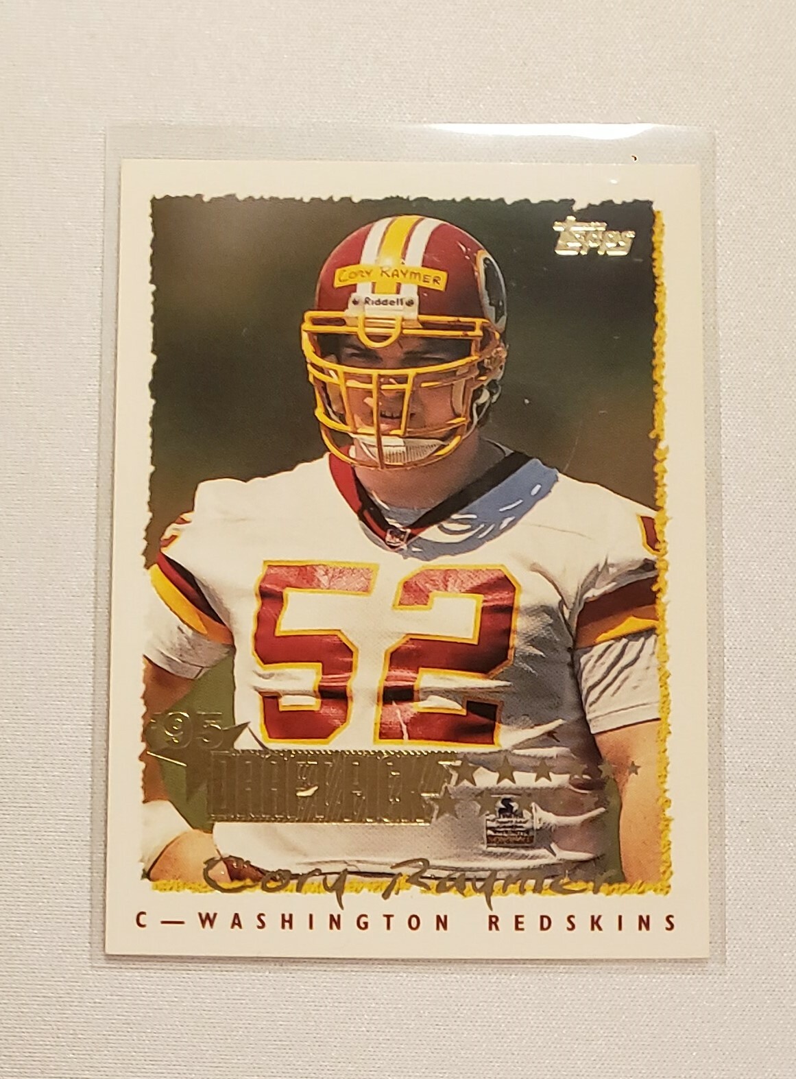 Cory Raymer 1995 Topps Draft Picks Rookie #237 - Washington Redskins ...