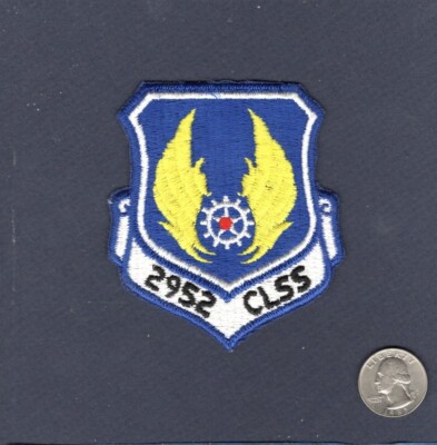 Original 2952nd CLSS Combat Logistics Support Squadron USAF Patch | eBay
