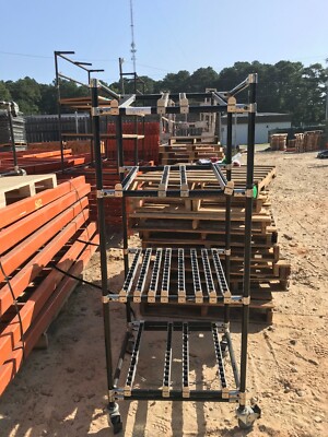 Used Creform Adjustable Modular Material Handling Roller Rack - 26" X ...