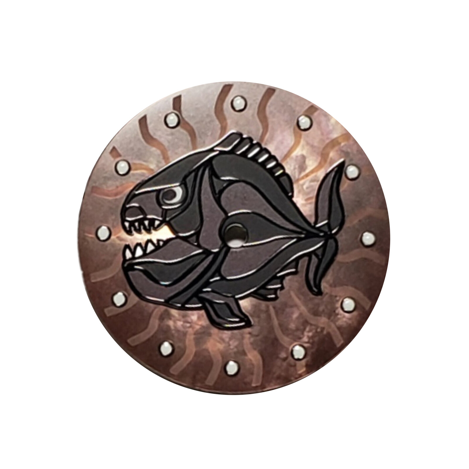 Green Luminous Watch Movement Dial Plate For ETA 2836 2824 NH35 NH36 ...