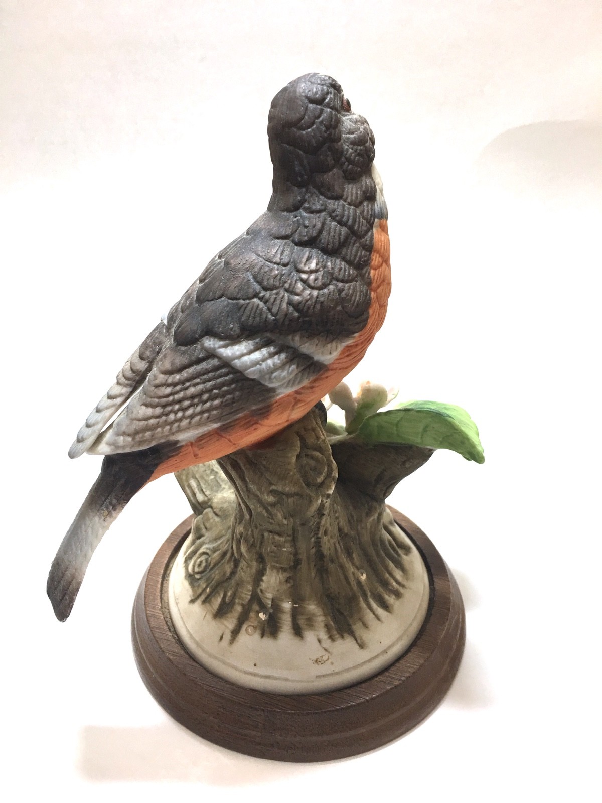 Vintage Porcelain Royal Crown Bird Figurine Signed by J. Byron w ...