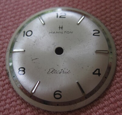 Vintage Hamilton Electric dial cal 505 | eBay