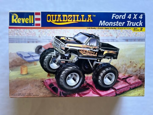 Revell Quadzilla Ford 4X4 Monster Truck #7702 1/24 Scale Model Kit | eBay
