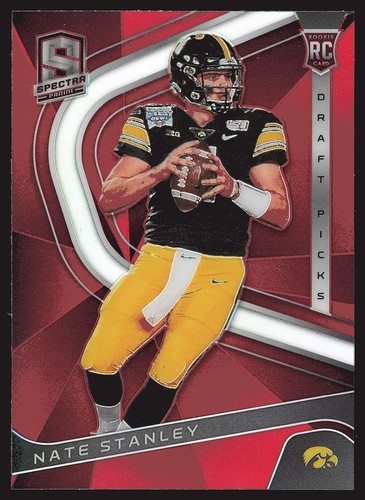 2020 Panini Chronicles Draft Picks #19 Nate Stanley Spectra Draft Picks ...