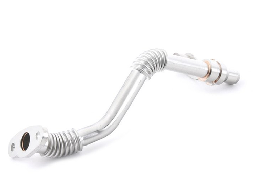 NEW BMW M5 F10 LEFT TURBOCHARGER OIL RETURN PIPE 11427844987 7844987 ...