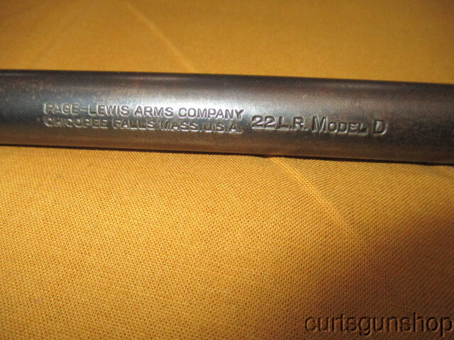Page Lewis Model D Bolt Action 22LR Rifle Barrel | eBay