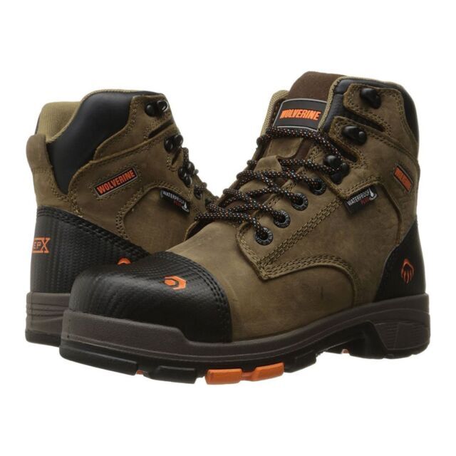 Wolverine 10653 Men's Composite Toe Work Boots - Brown, US 10.5 W for ...