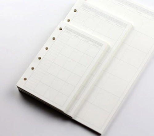 Inserts / Refills Fits For Agenda PM Size Inserts Monthly-Weekly-Todo ...