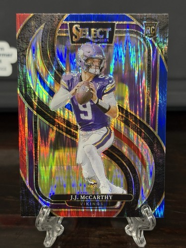 2024 Panini Select Football Red & Blue Prizm Shock Premier Level JJ ...