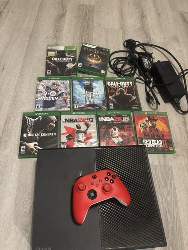 Microsoft Xbox One With Controller And 9 Games All Tested And Working ...