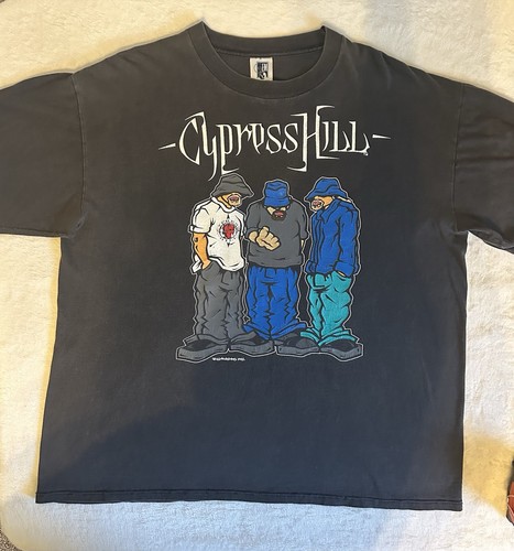 Vintage 1992 Cypress Hill Tee, Men’s Size XL. Single Stitch Made In USA ...