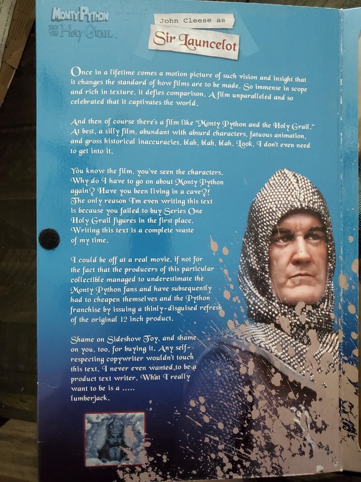 John Cleese and Eric Idle - Monty Python and the Holy Grail - Sideshow ...