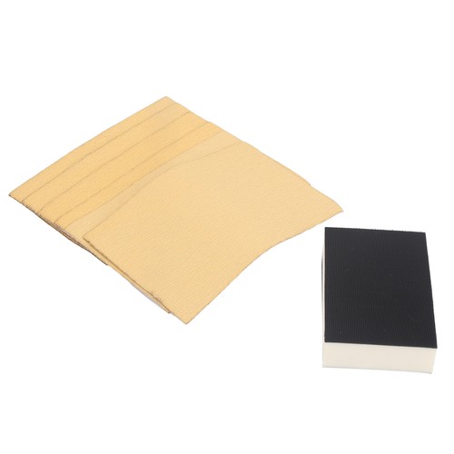 Flocking Yellow Sandpaper SelfAdhesive 80/120/240 Mesh Sanding Tools ...