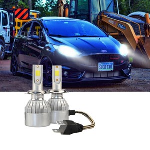 FOR Ford Fiesta MK7 2X H7 LED 55w Super White Xenon HID Low Beam ...