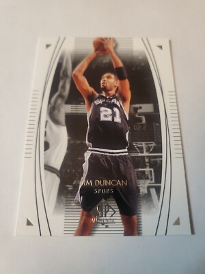 2003-04 SP Authentic Tim Duncan #77 HOF | eBay