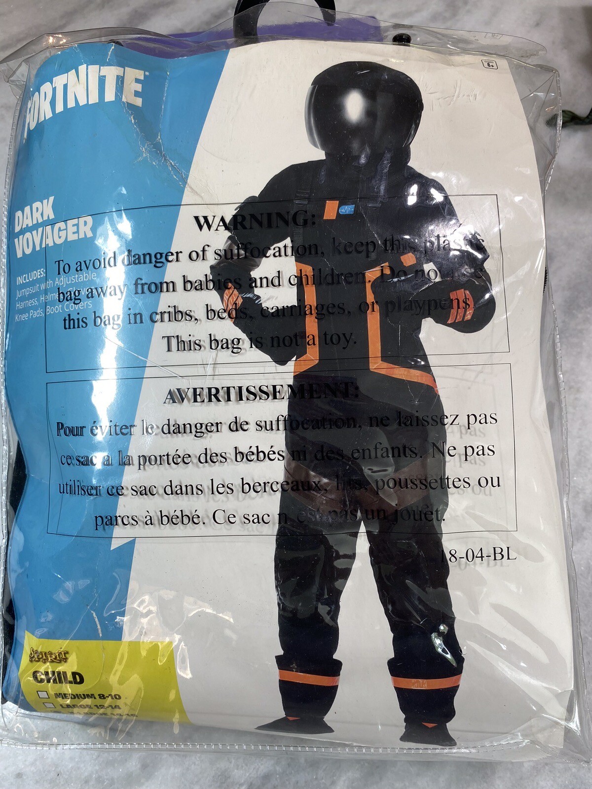 Fortnite Dark Voyager Costume Child Kids halloween Yo… - Gem