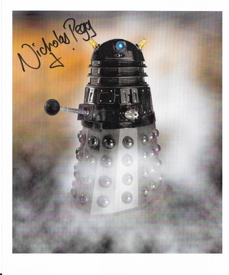 Nicholas Pegg DOCTOR WHO 'DALEK' Genuine Signed Autograph 10 x 8 COA ...