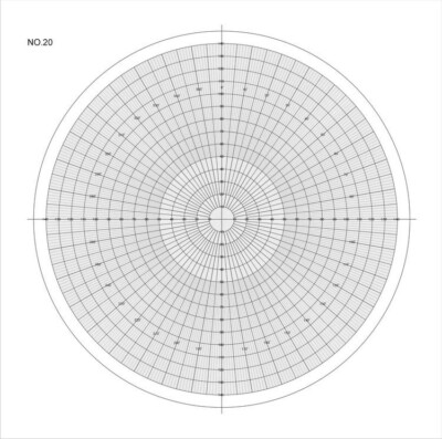 Optical Comparator Chart For Profile Projector Overlay Chart Mitutoyo ...