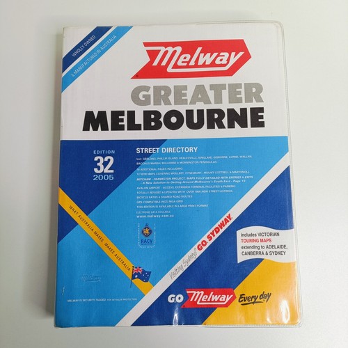 Melway Greater Melbourne Street Directory 2005 Edition 32 Large ...